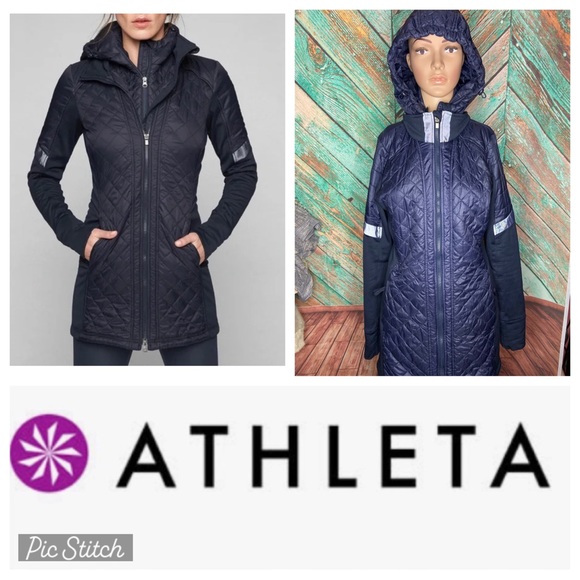 Athleta | Jackets & Coats | Athleta Rock Springs Cya Quilted Jacket In ...